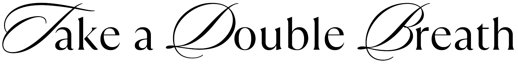 Home - Take a Double Breath